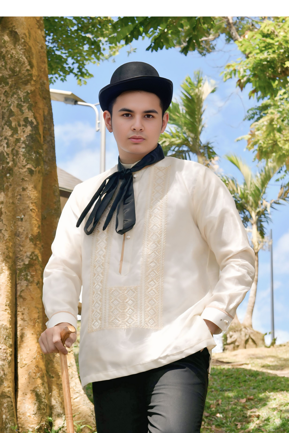 Shop Camisa de Chino at Ibarra Filipino | Traditional Inner Shirt for ...